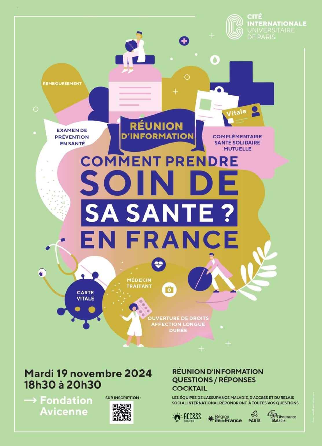 affiche_CIUP_PREVENTION_SANTE_19nov04 - Portail acc&ss Paris Île-de-France